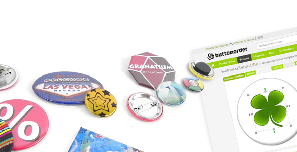 Order Personalised Badges & Magnets: Many Sizes & Shapes